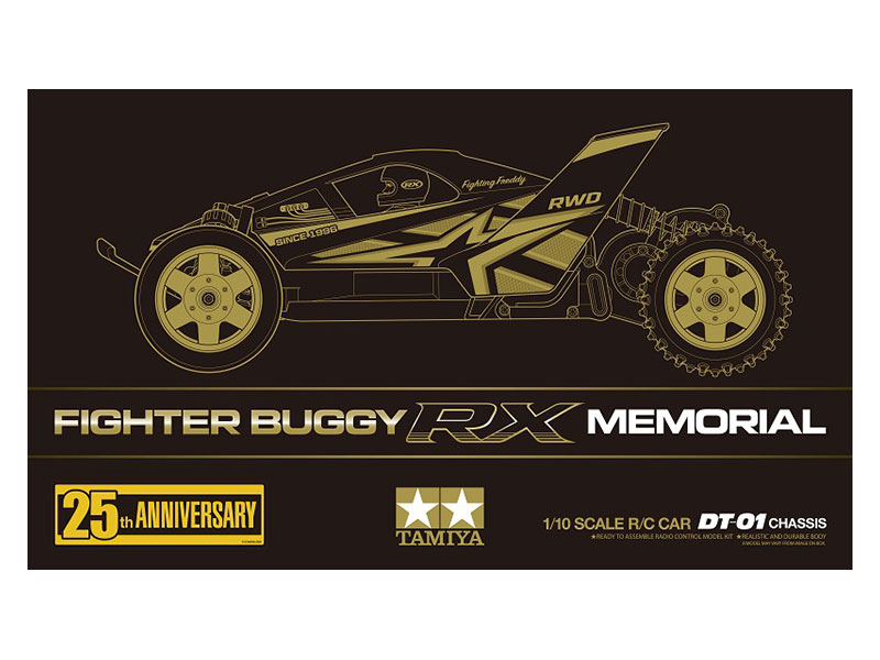 Tamiya Fighter Buggy RX Memorial DT01 KIT À MONTER