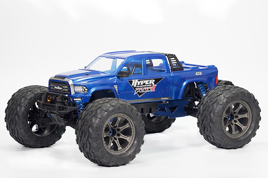 HOBAO HYPER MT PLUS II 1/8 RTR Monster truck brushless 150Amp (BLEU)